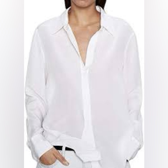 Zara | Tops | Zara Flowy Silk Blouse | Poshmark